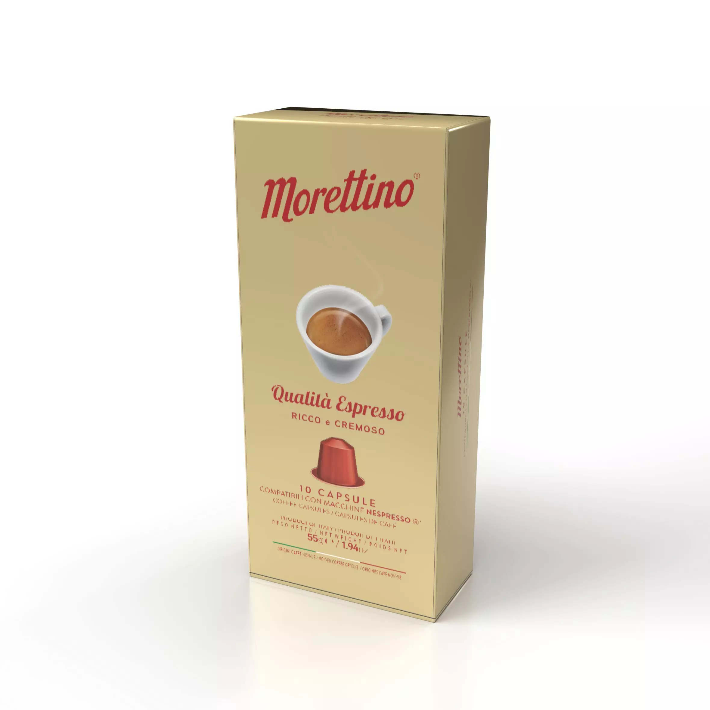 C. 10 Capsule Qualità Espresso Nespresso* - Morettino