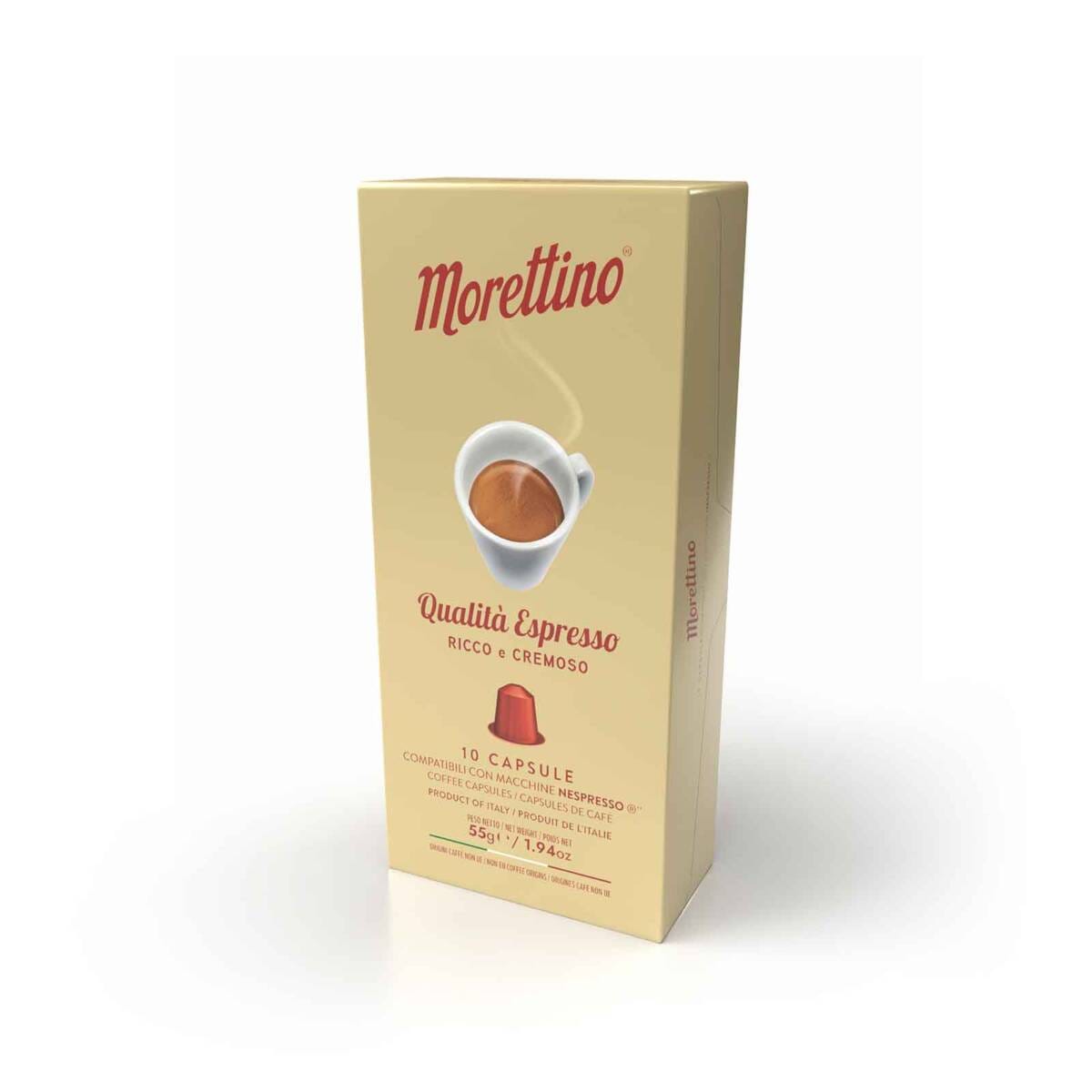 C. 10 Capsule Qualità Espresso Nespresso* - Morettino